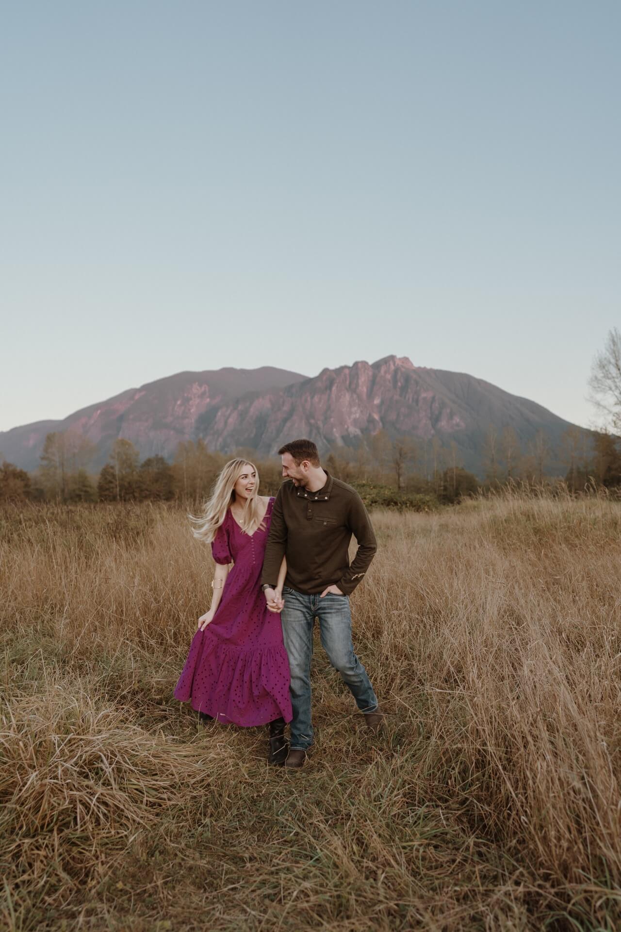 Couples Photoshoot at Mount Si, North Bend